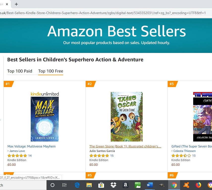 Number One… Again! – JamesLovesMGLit